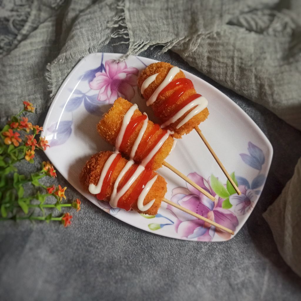 Resep Corn Dog Sosis Roti Tawar Sederhana Rumahan di Yummy App