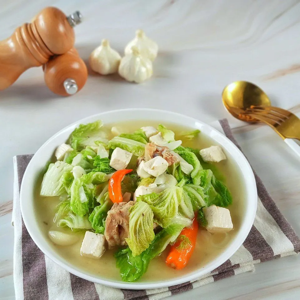 Resep Tumis Sawi Putih Tahu Sederhana Rumahan Di Yummy App
