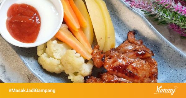 Resep Steak Ayam Bbq Sederhana Rumahan Di Yummy App