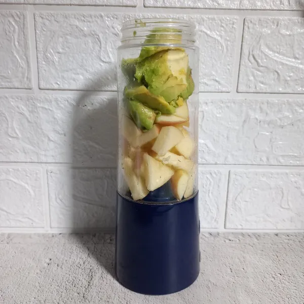 Resep Smoothie Alpukat Dan Apel Sederhana Rumahan Di Yummy App
