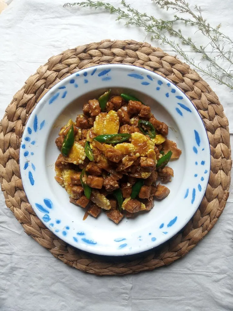Resep Oseng Tempe Putren Lombok Ijo Sederhana Rumahan di Yummy App