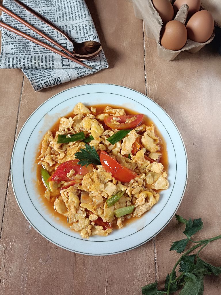 Resep Oseng Telur Tomat Sederhana Rumahan di Yummy App