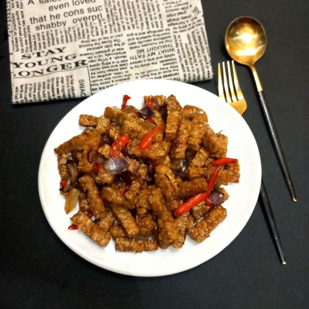 Resep Tempe Masak Gula Aren Sederhana Rumahan di Yummy App