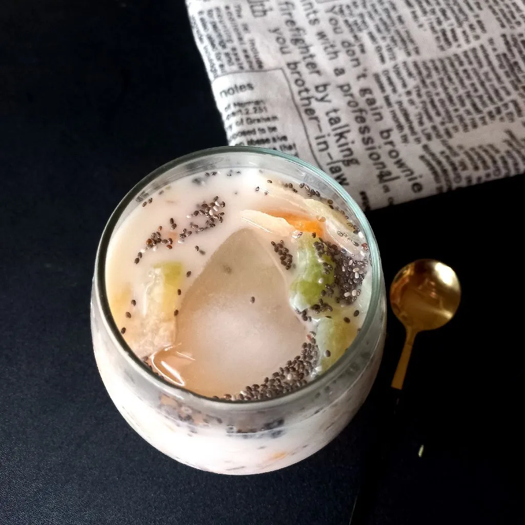 Resep Es Susu Melon 1resep1nasibungkus Sederhana Rumahan Di Yummy App