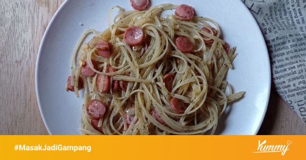 Resep Spaghetti Sausage Sederhana Rumahan Di Yummy App