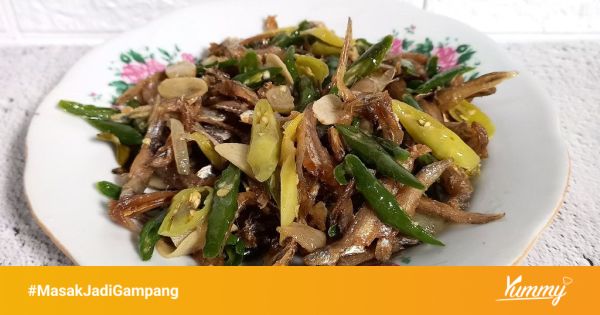 Resep Oseng Teri Lombok Ijo Sederhana Rumahan Di Yummy App