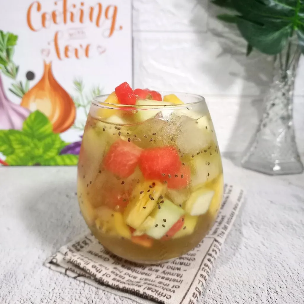 Resep Es Buah Sirup Melon 1resep1nasibungkus Sederhana Rumahan Di