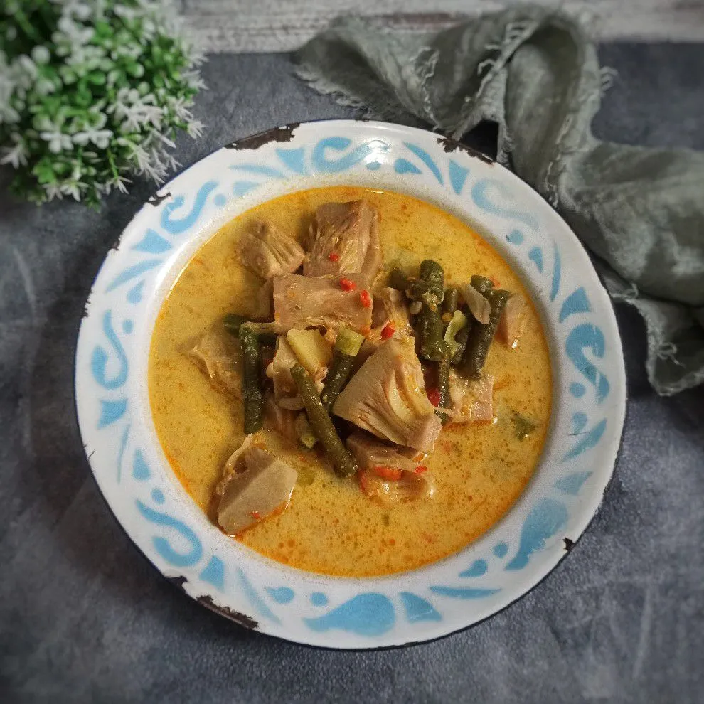 Resep Sayur Lodeh Gori Kacang Panjang Sederhana Rumahan Di Yummy App