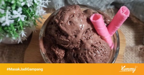 Resep Ice Cream Chocolate Sederhana Rumahan Di Yummy App