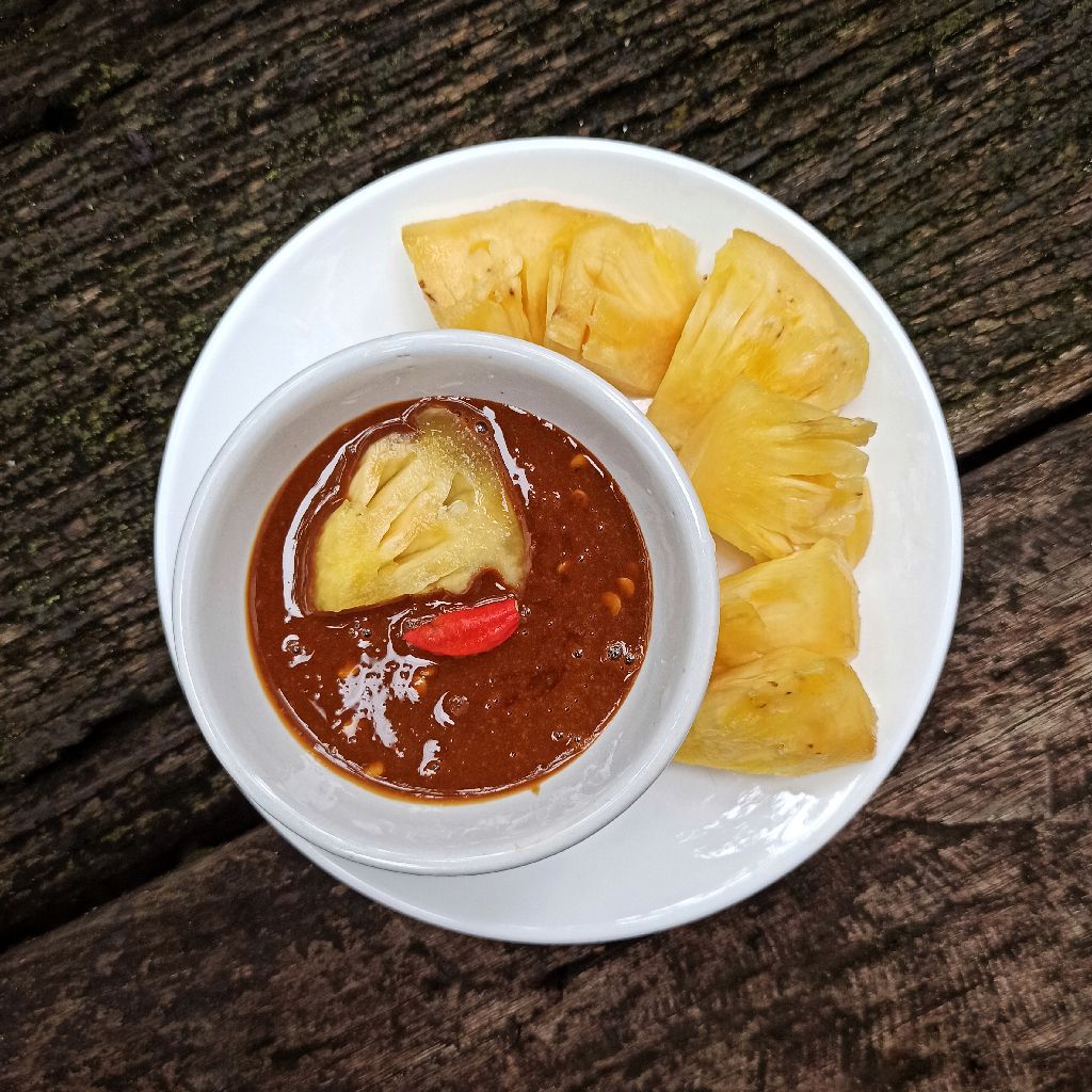 Resep Rujak Tolet Nanas Sederhana Rumahan di Yummy App