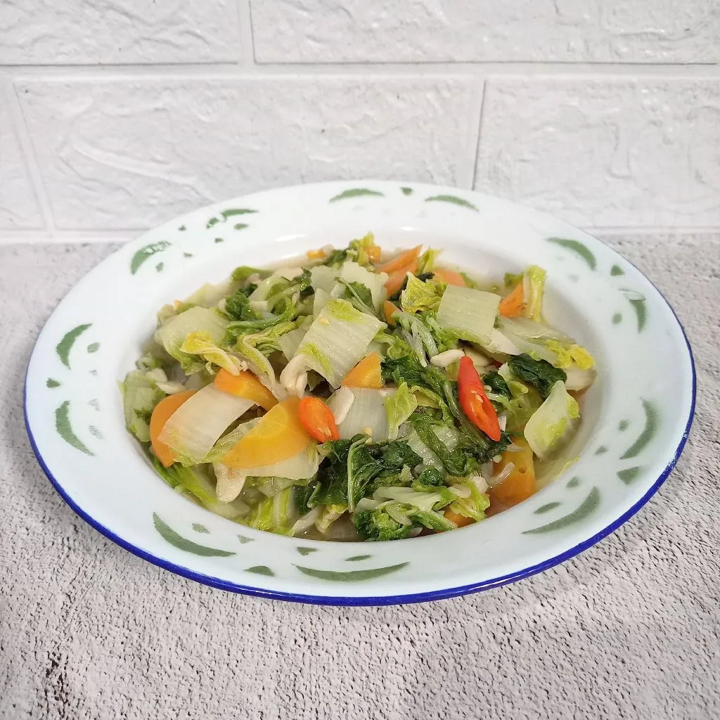 Resep Tumis Sawi Putih Dan Wortel Sederhana Rumahan Di Yummy App