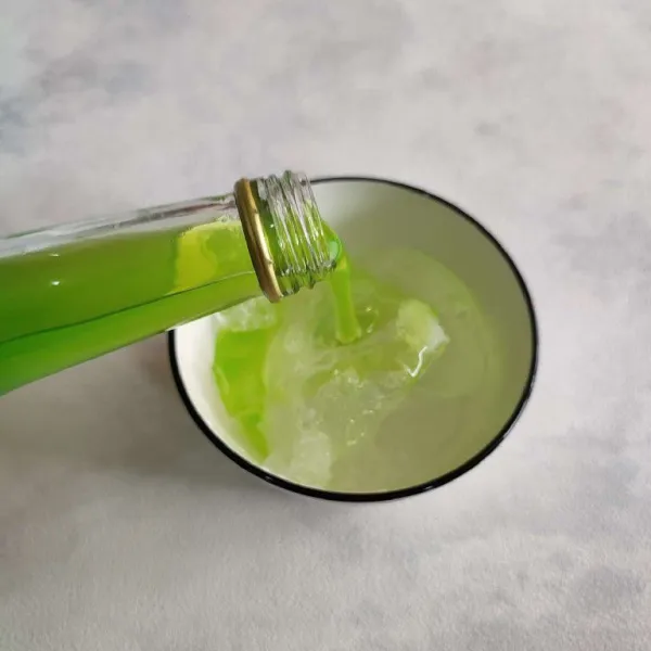 Resep Es Poteng Syrup Melon Sederhana Rumahan Di Yummy App