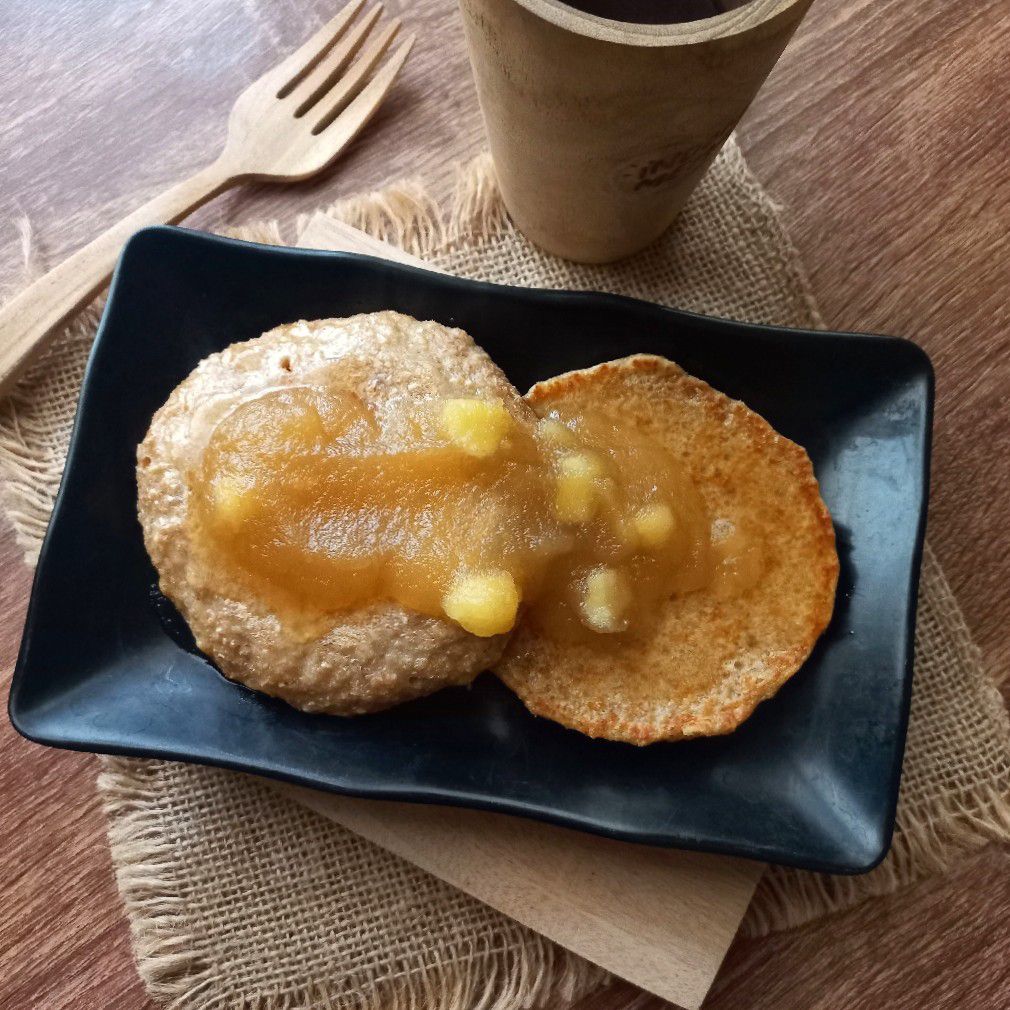 Resep Pancake Gandum Saus Apel Sederhana Rumahan di Yummy App