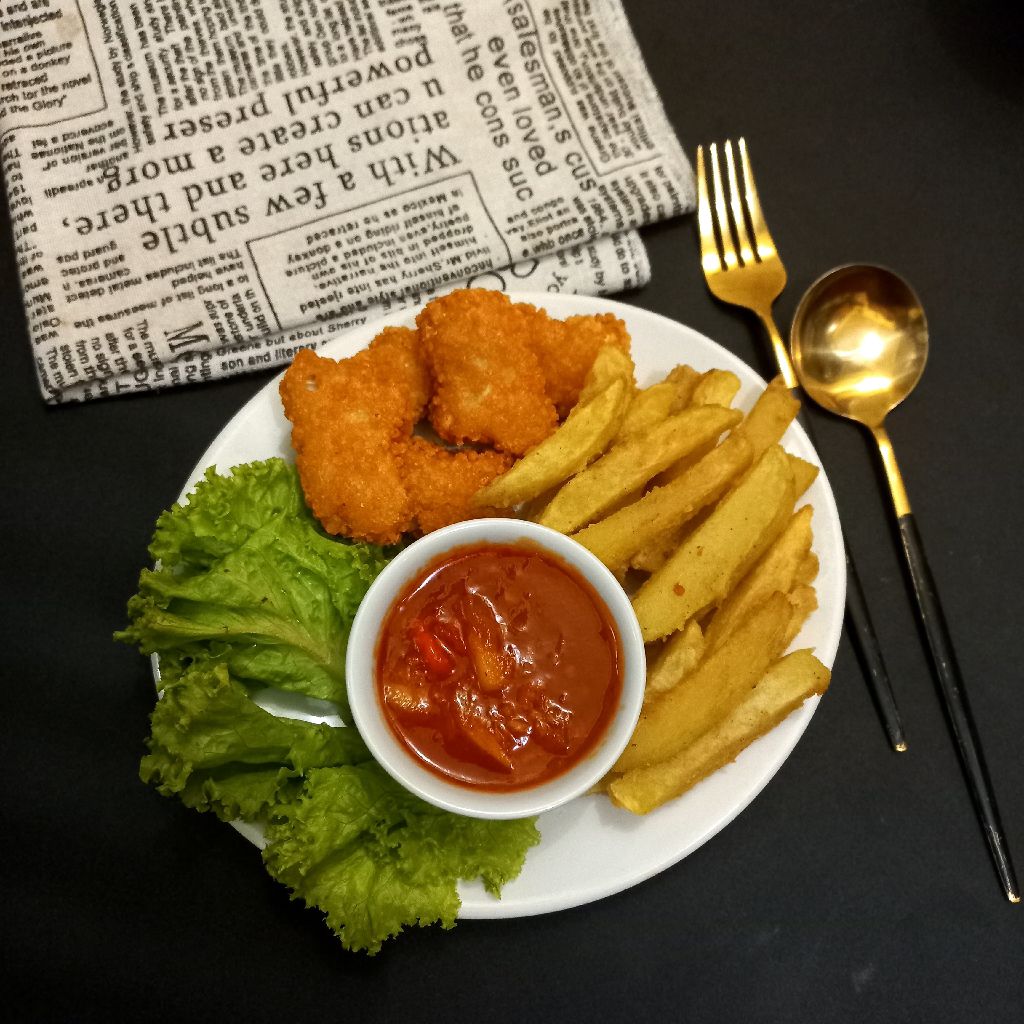 Resep Kentang Nugget Saus Pedas Sederhana Rumahan di Yummy App