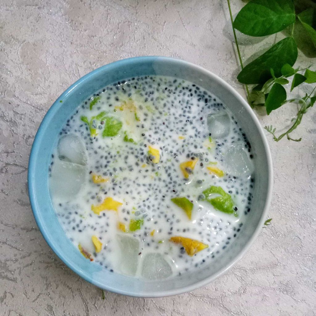 Resep Es Alpukat Susu Selasih Sederhana Rumahan Di Yummy App