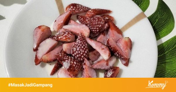 Resep Strawberry Milky Sederhana Rumahan Di Yummy App