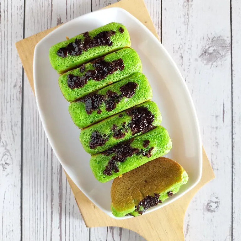 Resep Kue Pukis Pandan Sederhana Rumahan di Yummy App Resep Kue Pukis Pandan Sederhana Rumahan di Yummy App
