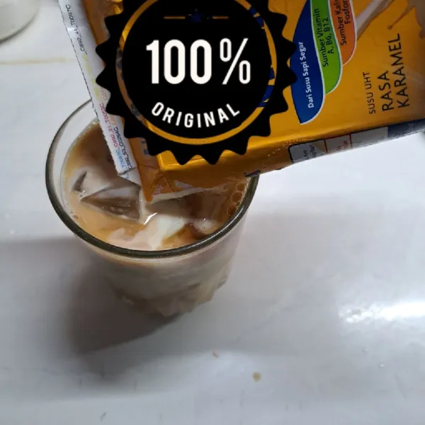 Resep Es Kopi Susu Karamel Sederhana Rumahan Di Yummy App