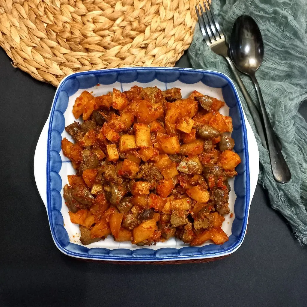 Resep Sambal Goreng Kentang Hati Ayam Sederhana Rumahan di Yummy App Resep Sambal Goreng Kentang Hati Ayam Sederhana Rumahan di Yummy App