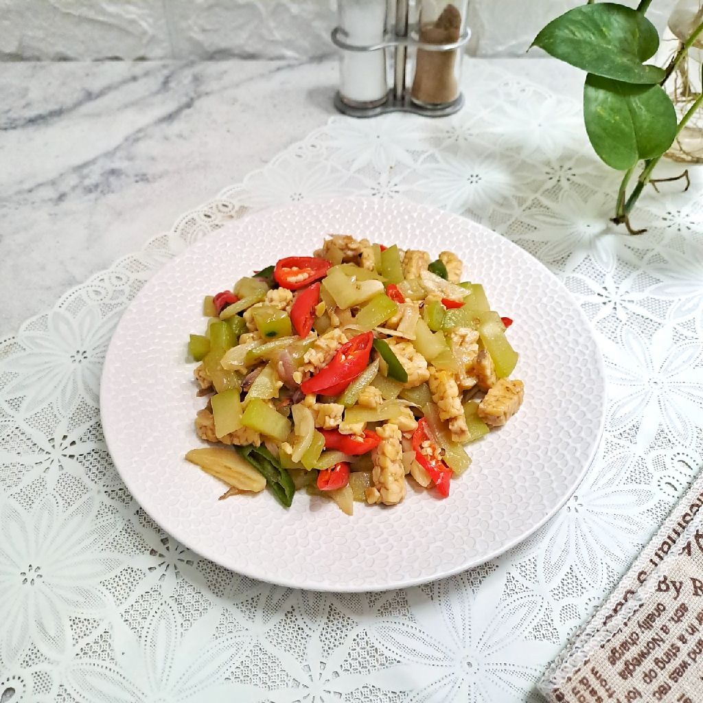 Resep Tumis Tempe Labu Siam Sederhana Rumahan di Yummy App