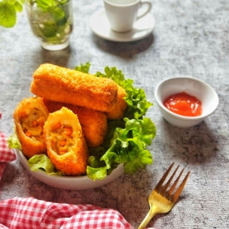 Resep Risol Roti Ragout Ayam Sederhana Rumahan dari Wid's Kitchen