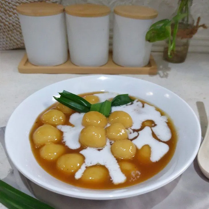 Resep Bubur Biji Salak Tepung Ketan Sederhana Rumahan di Yummy App Resep Bubur Biji Salak Tepung Ketan Sederhana Rumahan di Yummy App