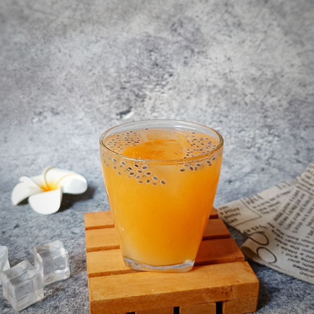Resep Es Jeruk Sirup Leci Sederhana Rumahan di Yummy App
