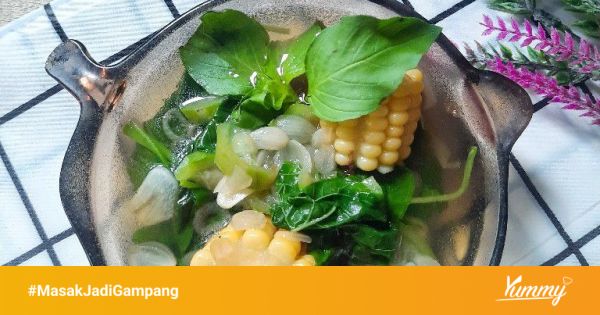 Resep Sayur Bening Kemangi Sederhana Rumahan Di Yummy App