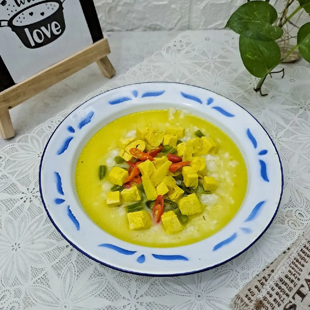 Resep Bubur Nasi Kuah Tahu Buncis Pedas Sederhana Rumahan di Yummy App Resep Bubur Nasi Kuah Tahu Buncis Pedas Sederhana Rumahan di Yummy App
