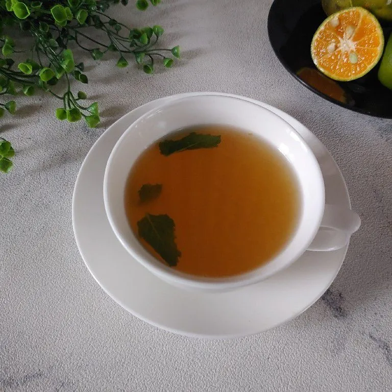Resep Wedang Hangat Jeruk Madu Mint Sederhana Rumahan Di Yummy App