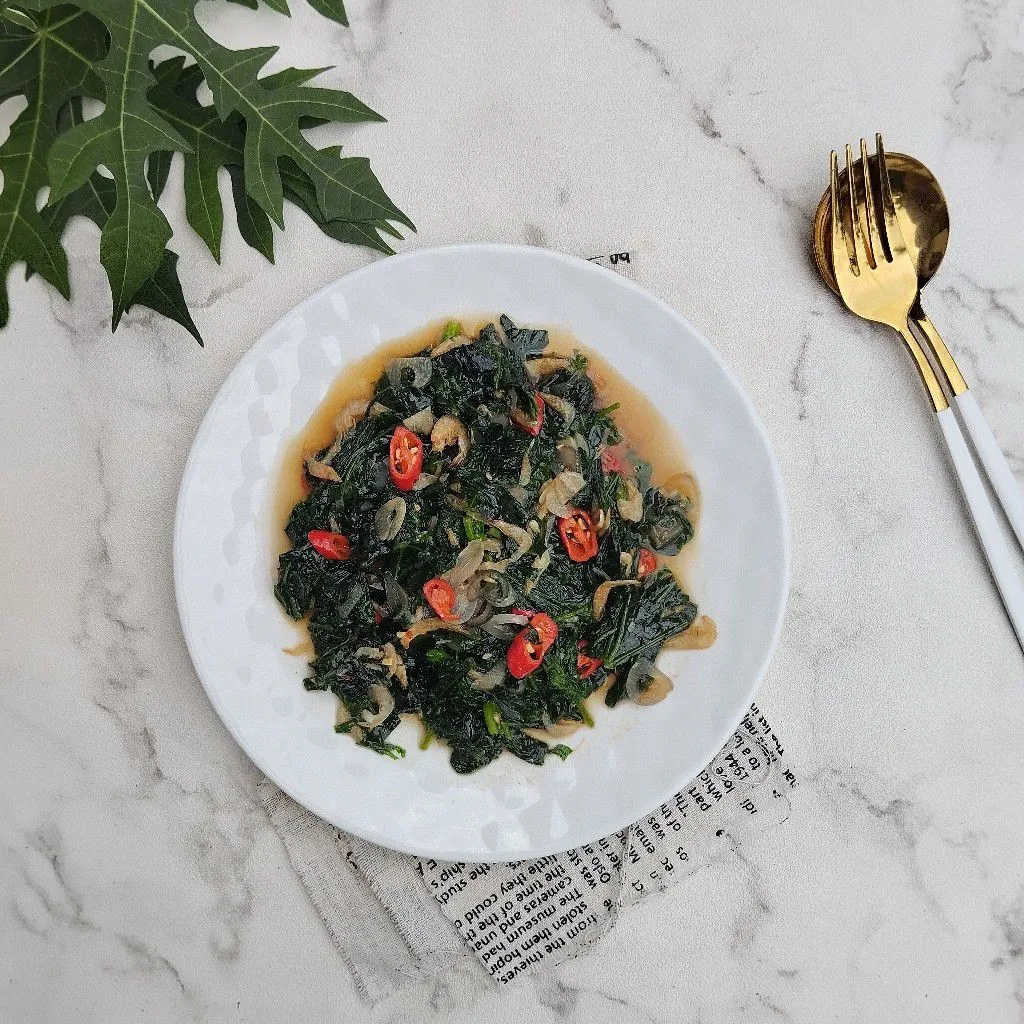 Resep Tumis Daun Pepaya Jepang Sederhana Rumahan di Yummy App Resep Tumis Daun Pepaya Jepang Sederhana Rumahan di Yummy App