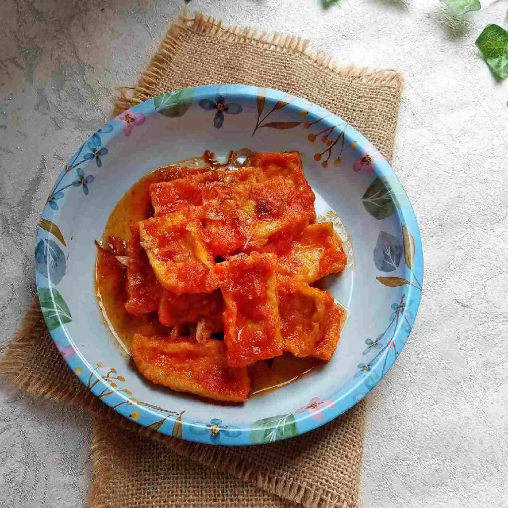 Resep Tahu Bumbu Merah Sederhana Rumahan Di Yummy App