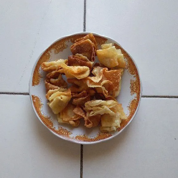 Resep Pangsit Ayam Goreng Mini Sederhana Rumahan dari Fanany