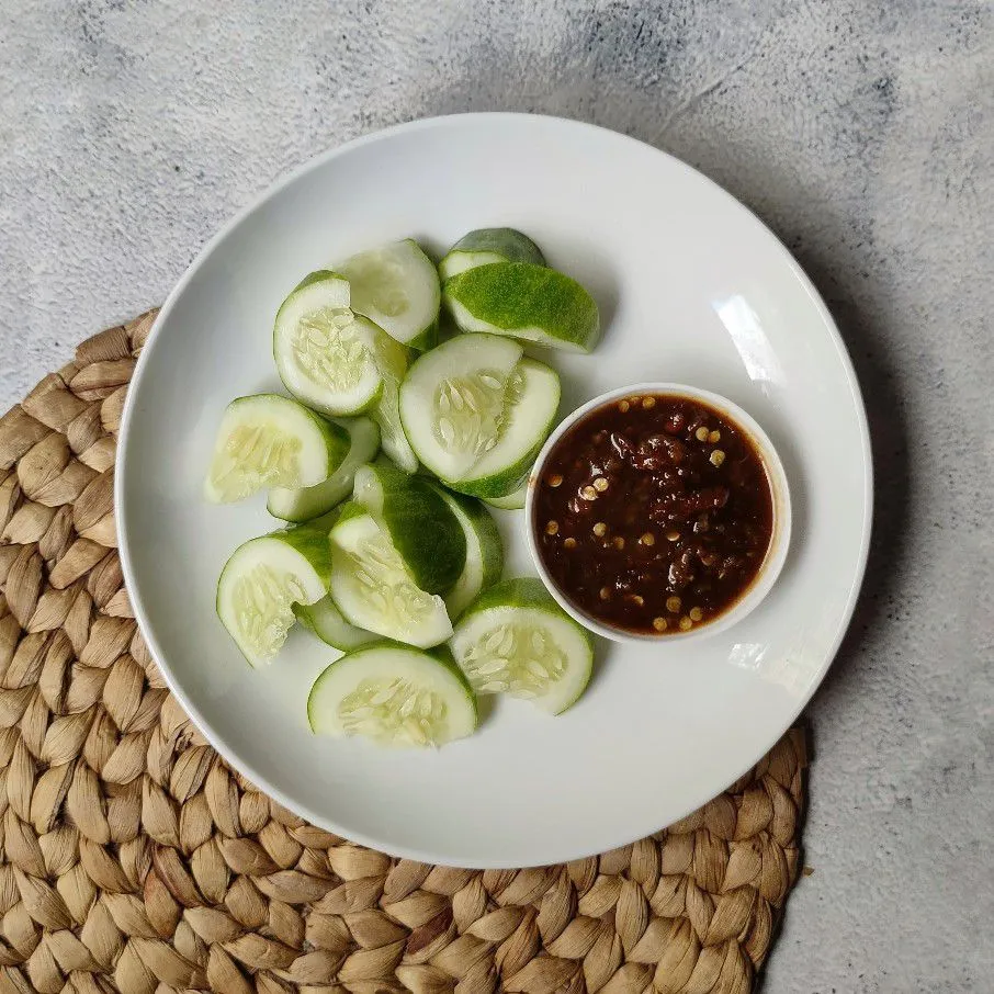 Resep Rujak Terasi Timun Sederhana Rumahan di Yummy App