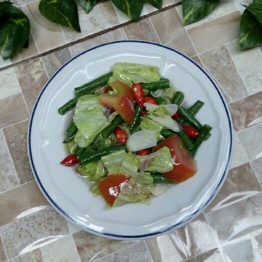 Resep Tumis Kacang Panjang Kubis Sederhana Rumahan dari Mba Nana