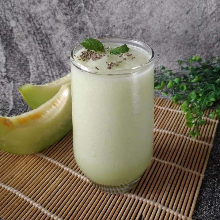 Resep Smoothies Melon Susu Sederhana Rumahan Di Yummy App