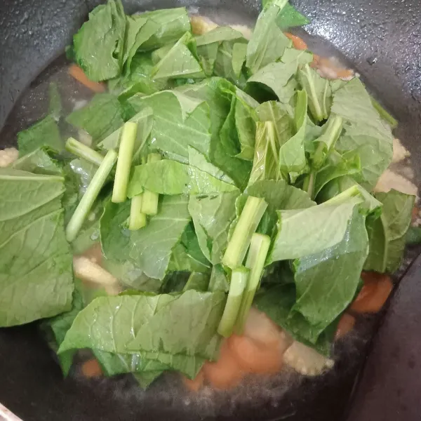 Resep Tumis Kuah Sawi Sederhana Rumahan Di Yummy App