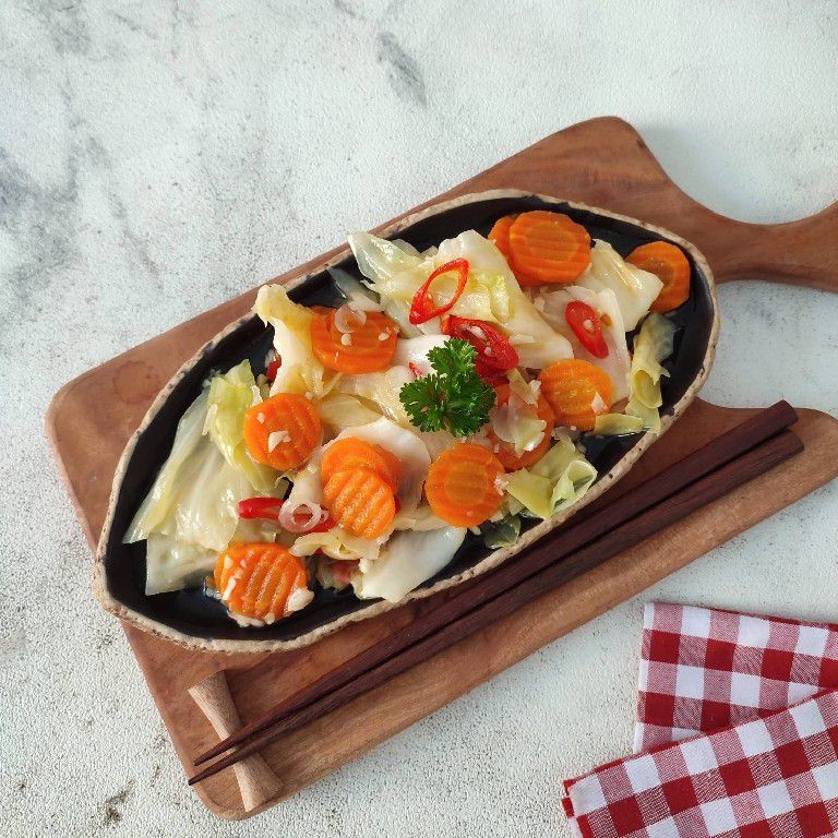 Resep Tumis Kubis Wortel Sederhana Rumahan di Yummy App