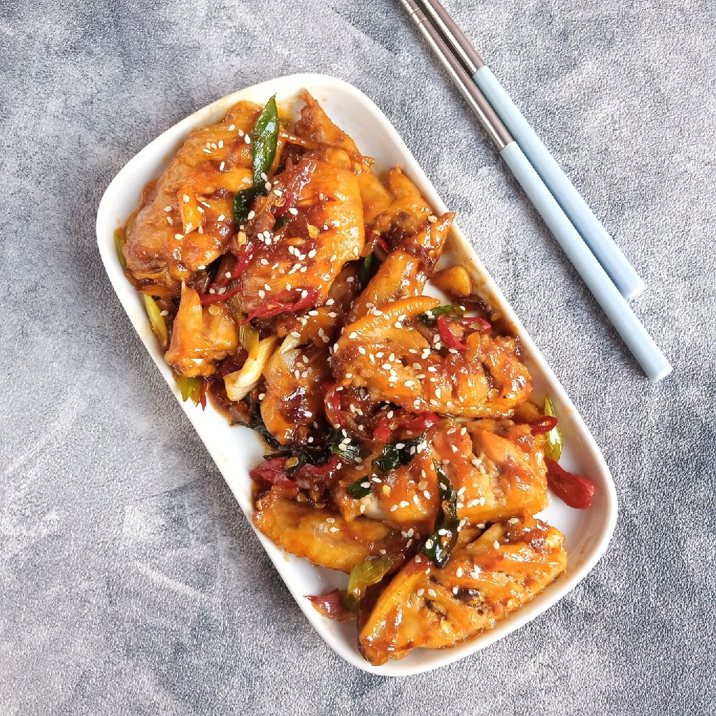 Resep Sayap Ayam Saus Pedas Manis Sederhana Rumahan di Yummy App