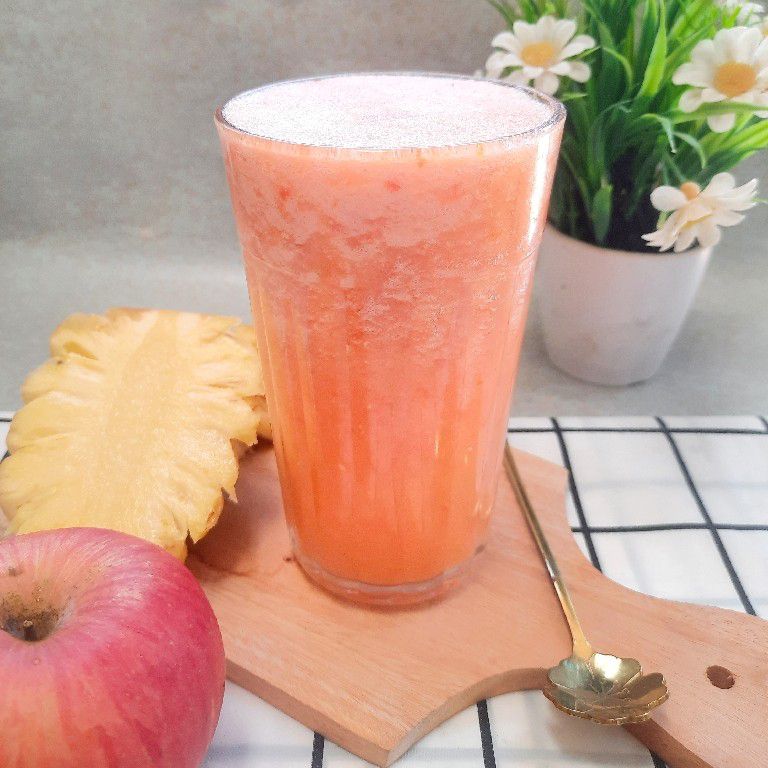 Resep Mix Jus Buah Sayur Sederhana Rumahan di Yummy App