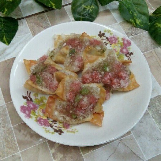 Resep Pangsit Aci Sosis Sederhana Rumahan dari Mba Nana