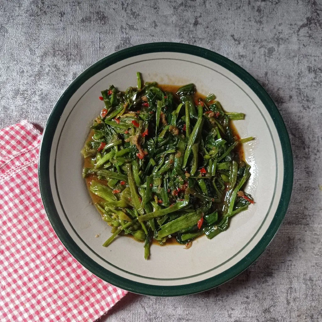 Resep Oseng Genjer Rebon Bumbu Belacan Sederhana Rumahan di Yummy App