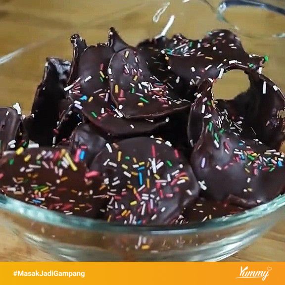 Resep Keripik Ubi Cokelat 3 Bahan Sederhana Rumahan Di Yummy App