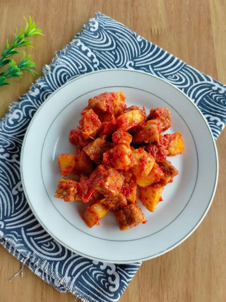 Resep Balado Tempe Kentang Sederhana Rumahan di Yummy App