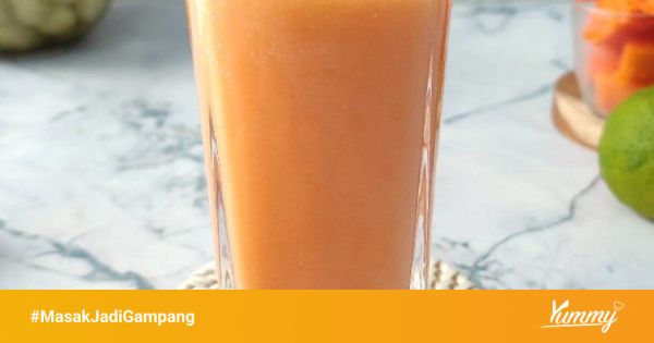 Resep Jus Pepaya Jeruk Nipis Creamy Sederhana Rumahan di Yummy App Resep Jus Pepaya Jeruk Nipis Creamy Sederhana Rumahan di Yummy App