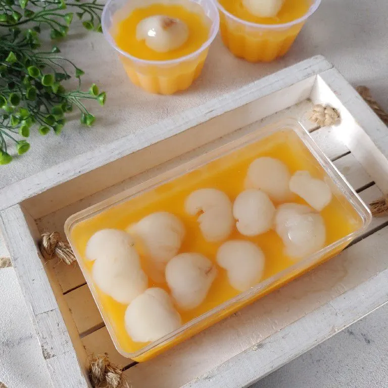 Resep Lychee Mango Pudding Sederhana Rumahan di Yummy App