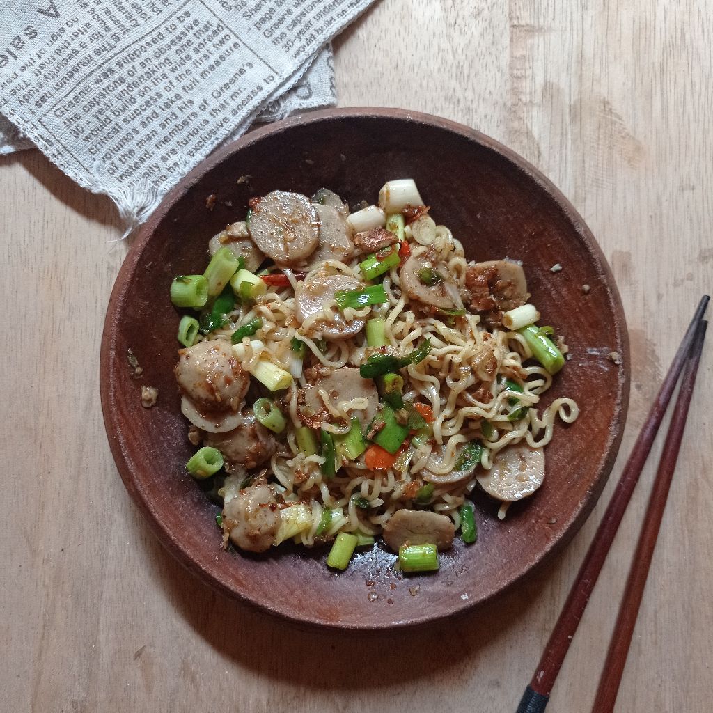 Resep Seblak Mie Bakso Cobek Sederhana Rumahan dari Azsha Ramadhani