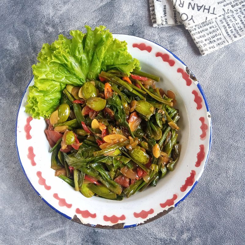 Resep Genjer Masak Pete Sederhana Rumahan di Yummy App