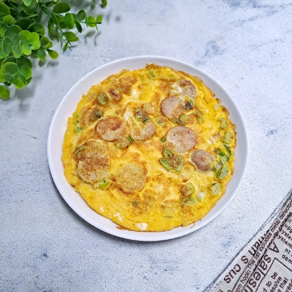 Resep Telur Dadar Sosis Daun Bawang Sederhana Rumahan Di Yummy App