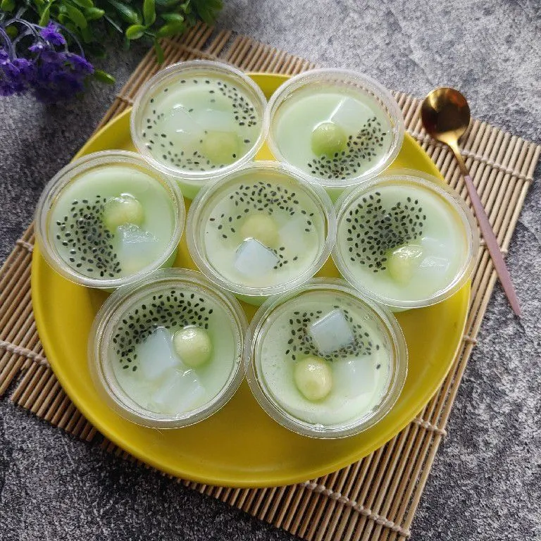 Resep Silky Puding Melon Sederhana Rumahan Di Yummy App